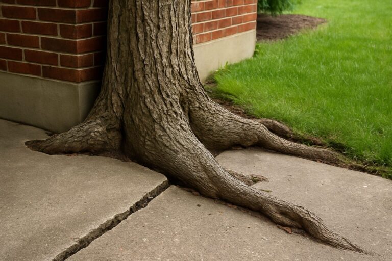 How Tree Roots Can Damage Foundations, Pipes & Driveways | New Day Arborist